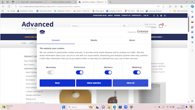 Setup google consent mode v2, gdpr ccpa cookie consent banner via gtm by Virtual_markter | Fiverr