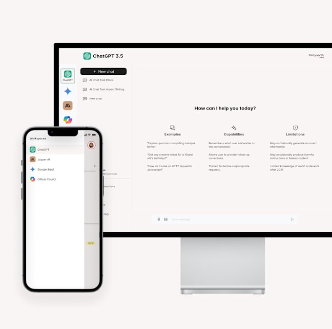 Create chatgpt, ai chatbot, perplexity or openai app by Malik_saeed | Fiverr
