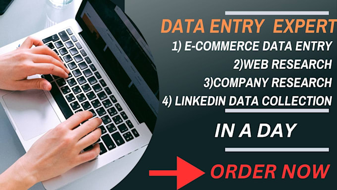 Do fast accurate data entry by Saiful_islam_o7 | Fiverr