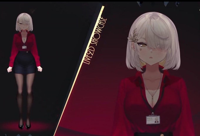 Rig your live2d vtuber model, live2d vtuber rigging, anime model ...