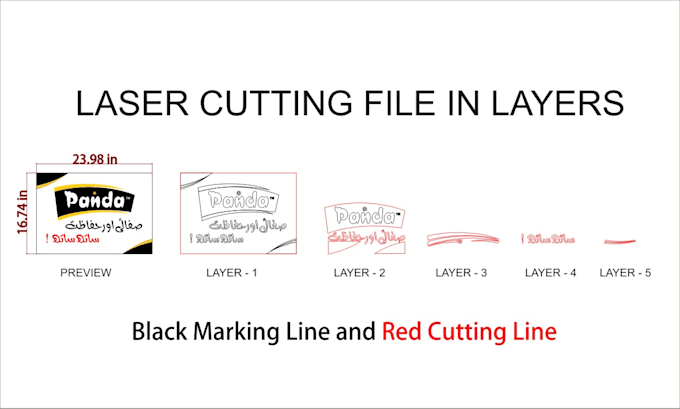 Convert any design ready for laser cutting and engraving by ...