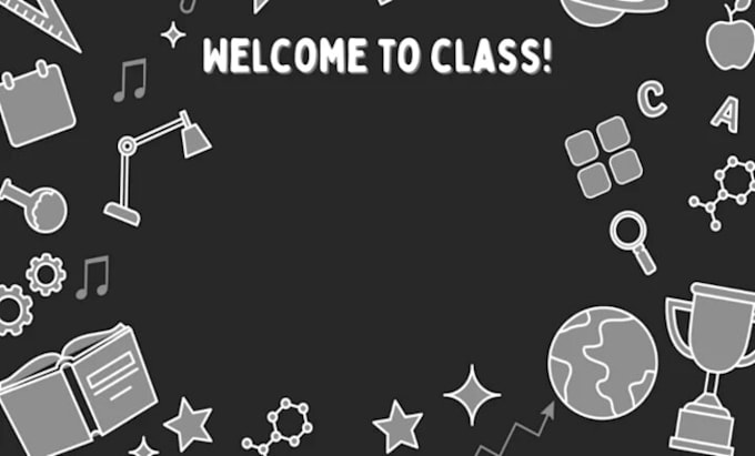 Design zoom and google meet virtual backgrounds with logo by ...