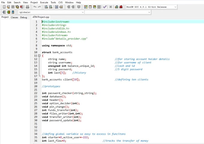 Write your code in java, python, c, cpp, matlab coding, simulink by Annusluqman17 | Fiverr