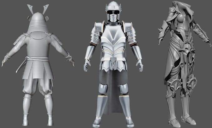 Sculpt 3d sword, battleaxe, fantasy weapons, cosplay props, 3d armour ...