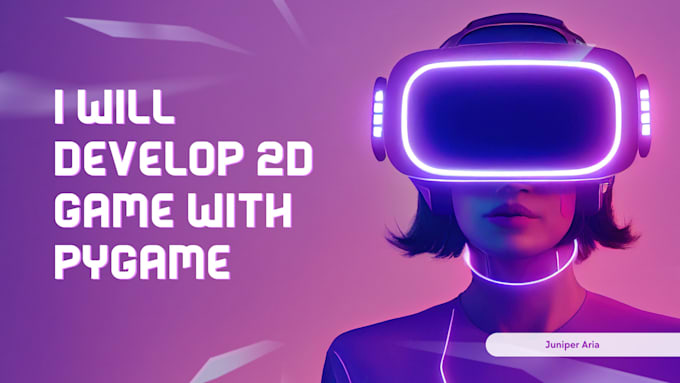 Develop 2d game with pygame by Juniperaria | Fiverr