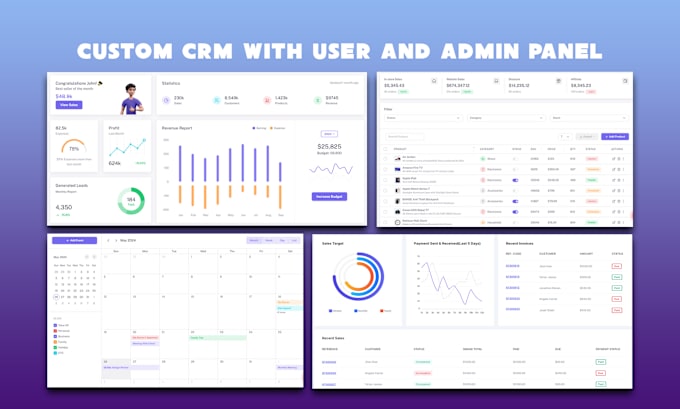 Develop Custom Crm Erp Pos Web App In Laravel And Nodejs As Software Developer By Muhammadahmed