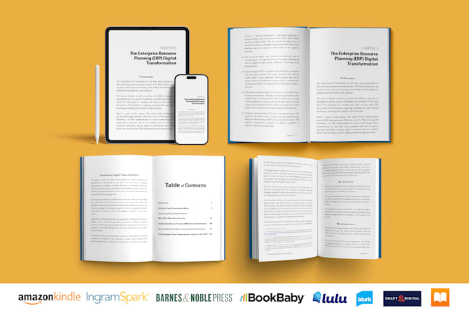 Do book formatting, book layout and book typesetting by Vervebooks | Fiverr