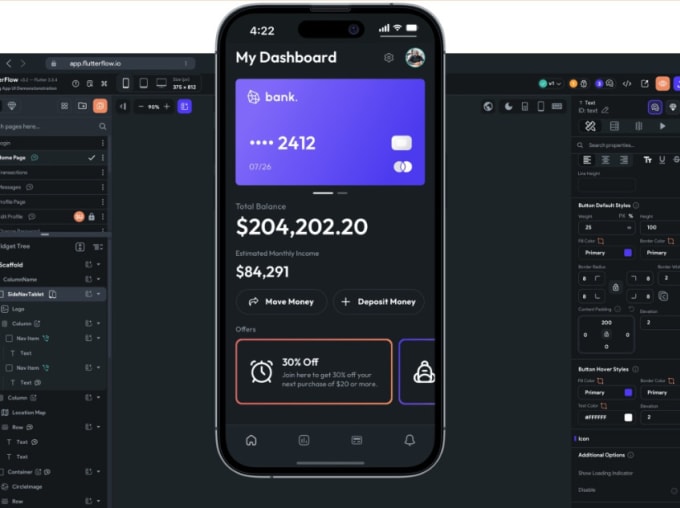 Flutterflow Custom App Flutterflow Developer For Custom Widget Flutter Flow Api By Colesongrim