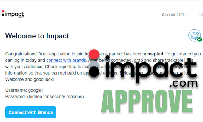 Create your impact affiliate account by Saadiast | Fiverr