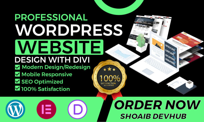 Design or redesign a responsive divi wordpress website by Websoft786 ... Design or redesign a responsive divi wordpress website by Websoft786 ...