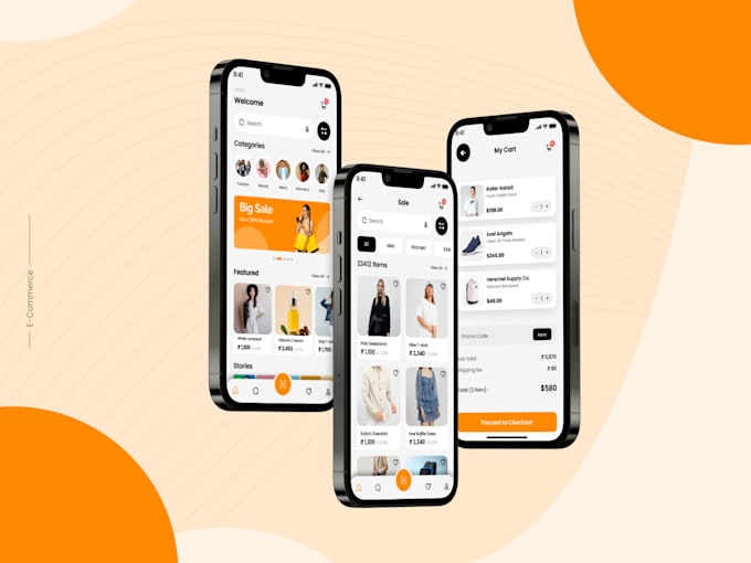 Build full stack ecommerce app and publish on store by Mdalishanali | Fiverr