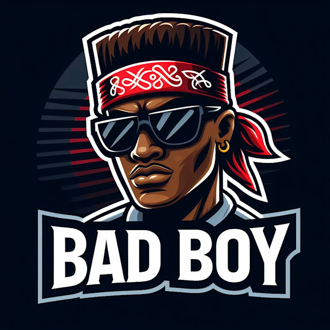 Design super bad boy mascot logo for your business by Gnsa_fox | Fiverr