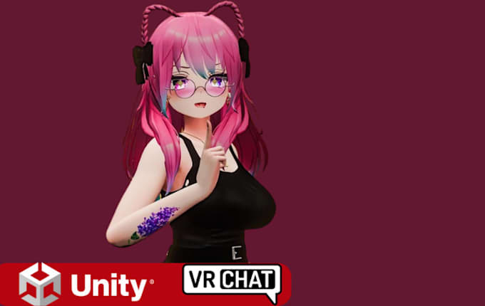Create 3d vrchat furry avatar, vtuber, vrc avatar for game by ...