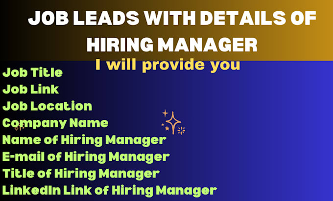 Provide 100 targeted business leads for 10 dollars by Khaleel_cv | Fiverr