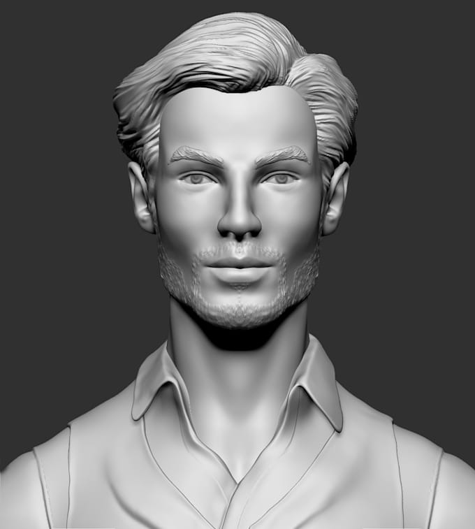 Create 3d portraits sculpted in zbrush for 3d printing by Vuongart1410 ...