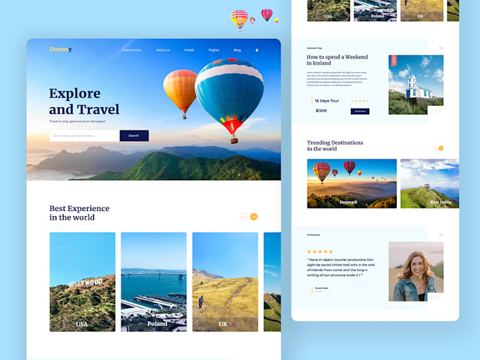 Create a modern website with react js and next js as a full stack ...