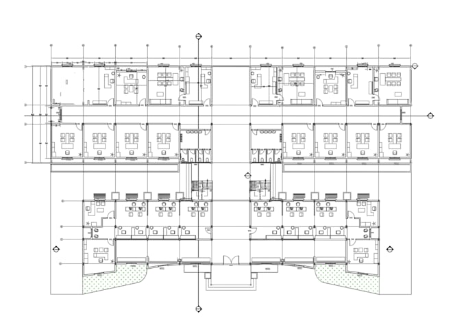 Do architectural cad conversion drafting floor plans 2d construction ...