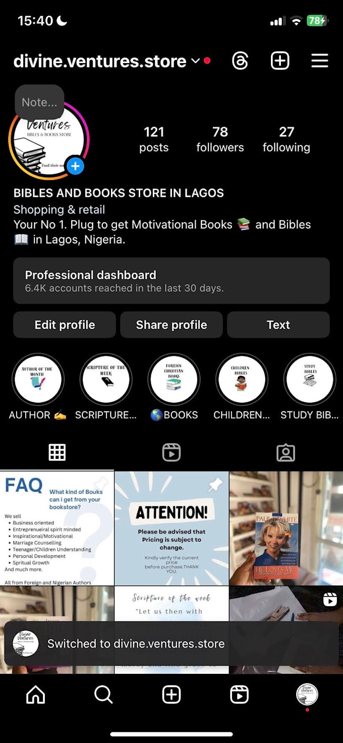 Create, set up and optimize your professional instagram account by ... Create, set up and optimize your professional instagram account by ...
