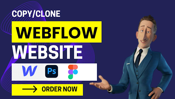 Clone, copy, duplicate website to webflow website wordpress webflow duplicate by Olaitan_ridwan ...