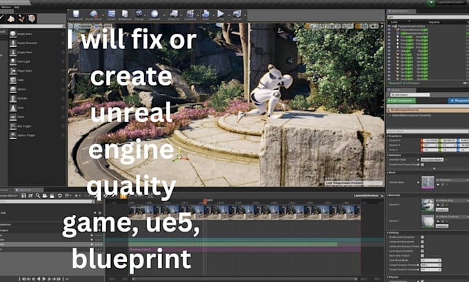 Blueprint unreal engine video game game development unity game by ...