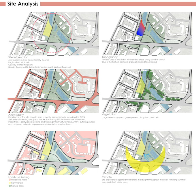 Do professional architectural site analysis mapping diagram by Bikashkhadka628 | Fiverr