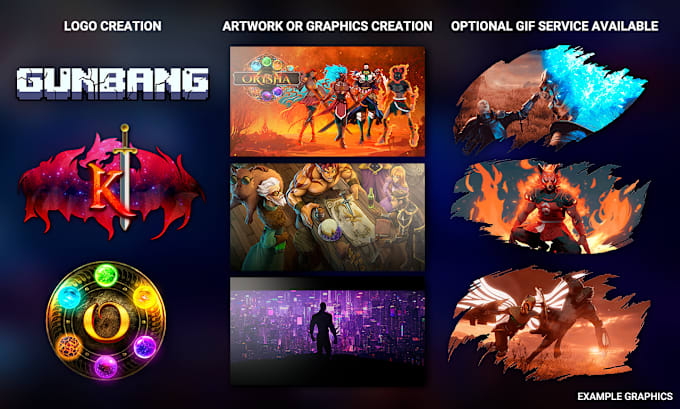 Create your custom steam capsule for your page or game by Jas_lyon | Fiverr