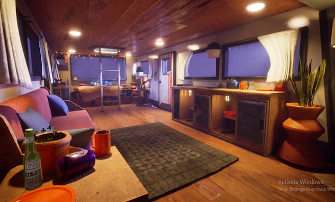 3d environment design in unreal engine 5,game map,uefn game map,nanite,lumen,ue4 by Eddie_pr0 ...