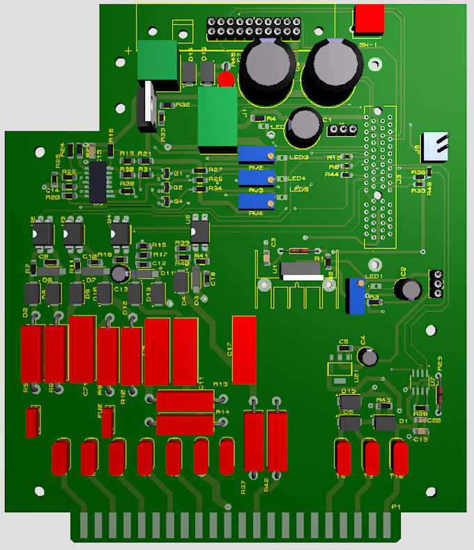 Design pcb, layout, and circuit schematic in eagle, kicad, easyeda ...