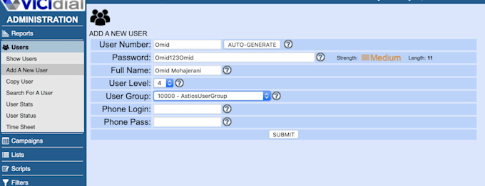 Setup vicidial, goautodial, asterisk, voip, fusionpbx, magnus billing, vitalpbx by Vistahigh ...