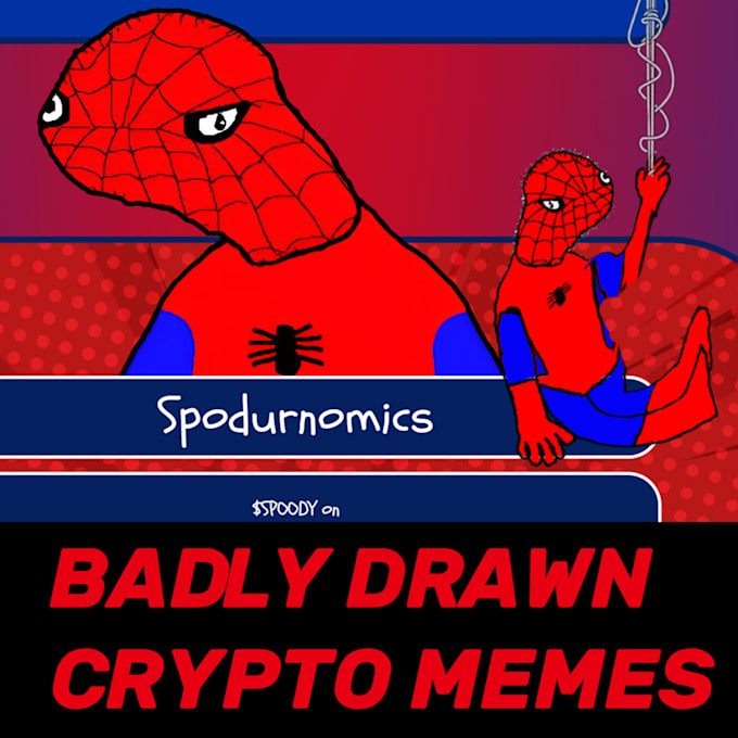 Badly draw your crypto memes by Decentralander | Fiverr