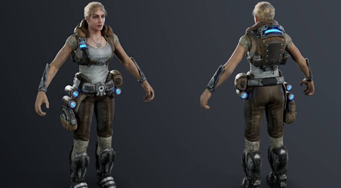 Turn 2d cartoon into unreal engine character, aaa realistic 3d game character by Jumongd | Fiverr