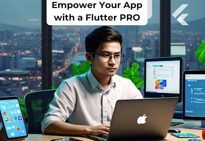 Be your flutter developer and build android and ios apps by Awais305 | Fiverr