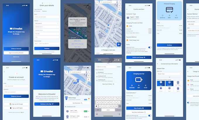 Design unique ui ux for website page and mobile app mockups by Ebrahimhossainn | Fiverr