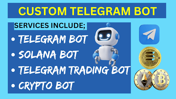 , telegram trading bot, solana telegram bot, payment bot, telegram game ...