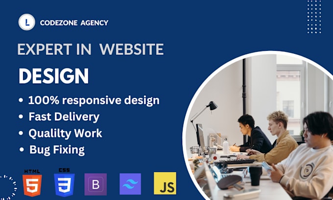 Responsive design html, css, bootstrap, tailwind css and js by ... Responsive design html, css, bootstrap, tailwind css and js by ...