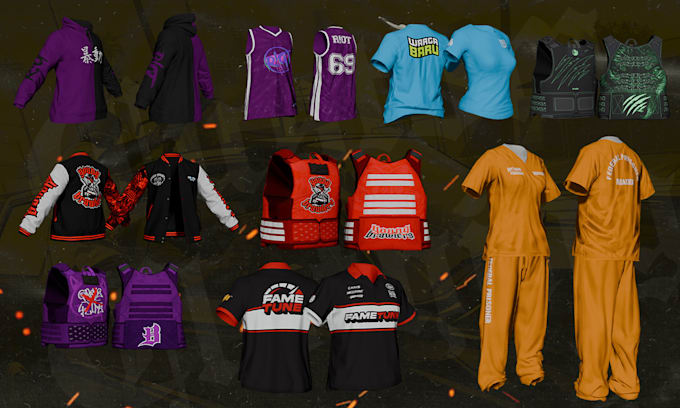 Create any fivem custom clothing pack by Raihannfj | Fiverr