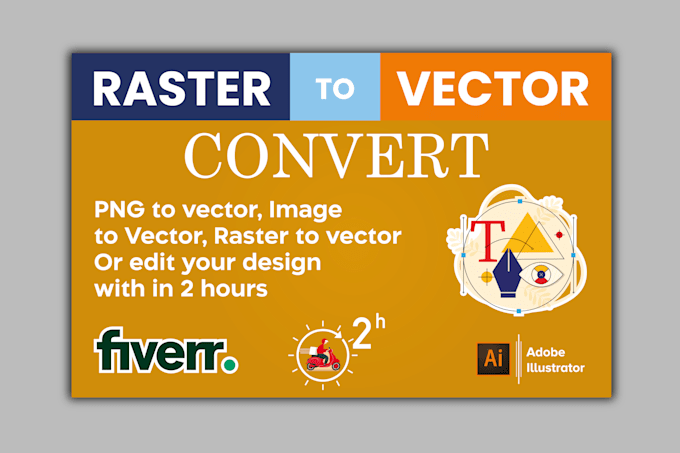 Do vector tracing, png to vector, image to vector with in 2 hours by ...