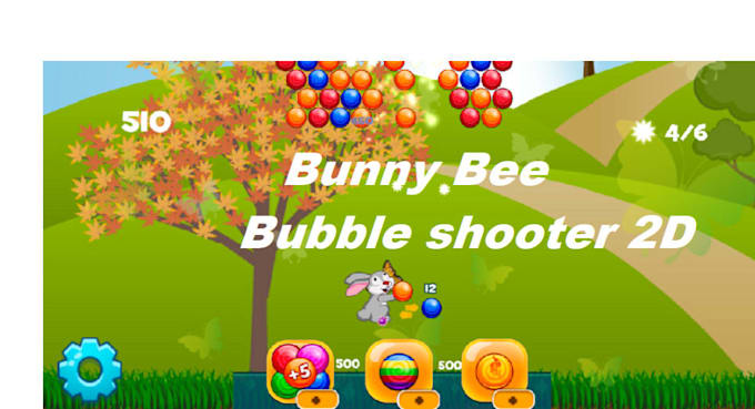 Build rabbit bubble shooter game, fps shooter games in unity 3d game ...