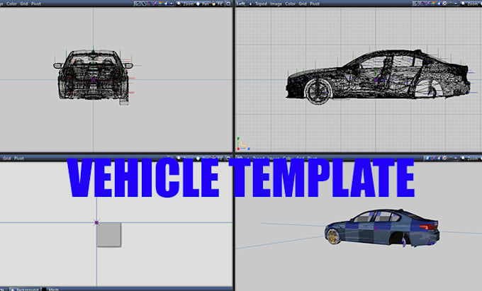 Make template for fivem car and livery by Ahmedgraphic167 | Fiverr