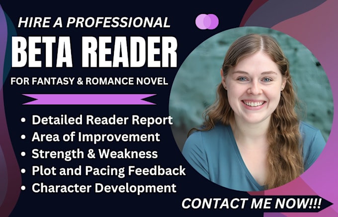 Beta read your manuscript or novel as a beta reader romance fantasy ...