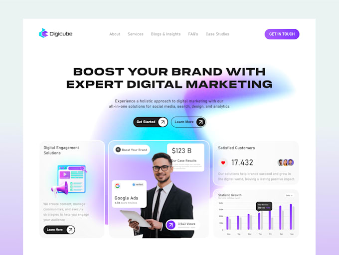 Do timeless website or landing page design by Xer0_xdesign | Fiverr
