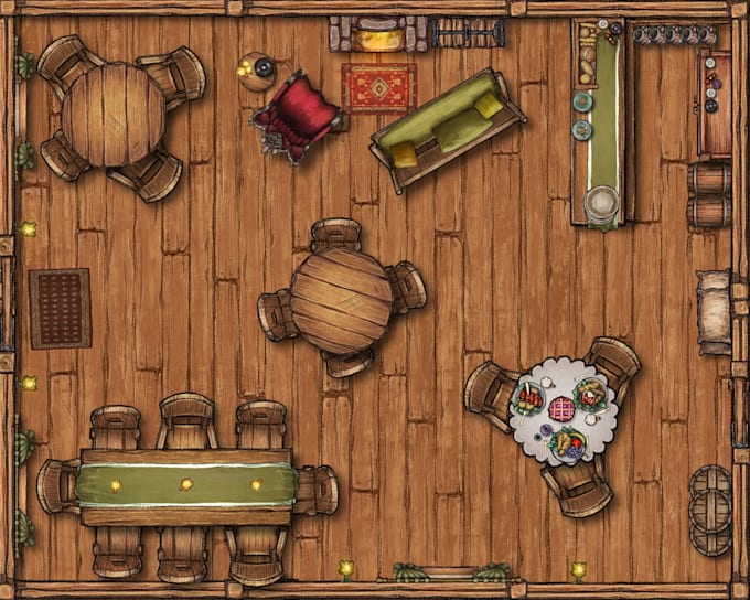 Create dnd maps for your online tables by Mightymcleeb | Fiverr