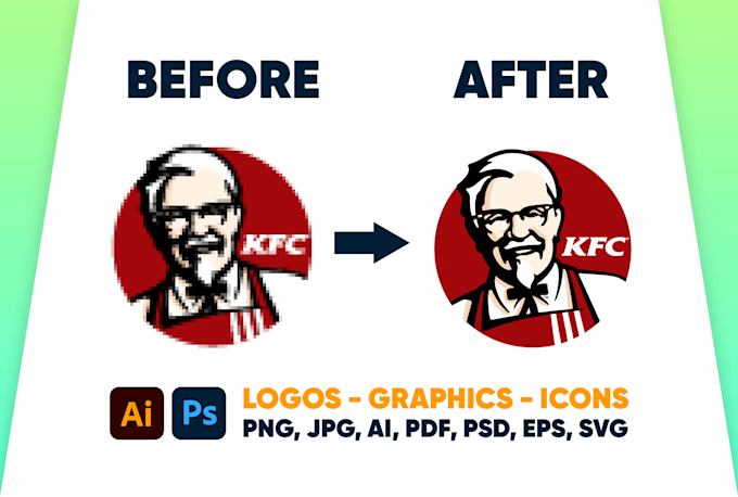 Redesign Logo Redraw Design Edit Revamp Modify Convert File Or Graphic By Graywebsite 