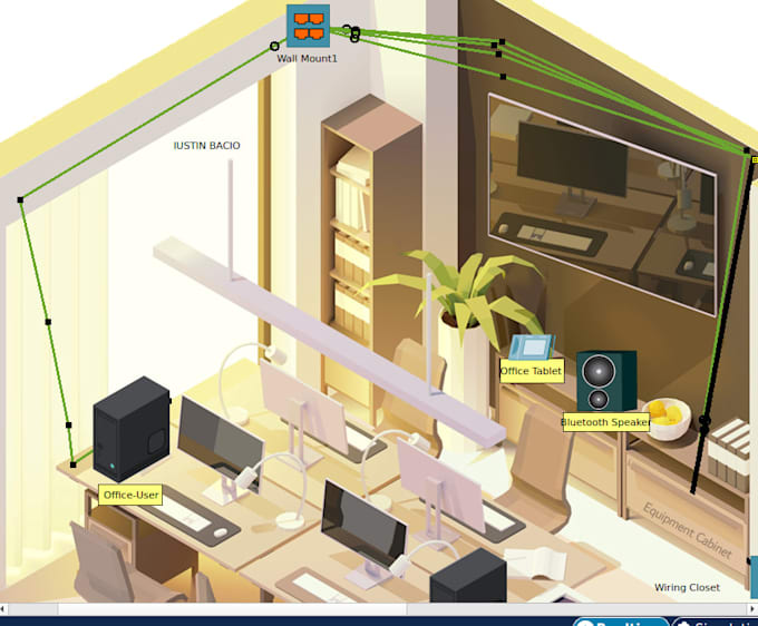 Design and configure your network in packet tracer by Milliekim | Fiverr
