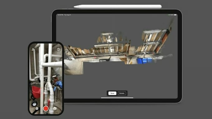 Develop ar app lidar scanner app 3d furniture models 3d measure lidar ...