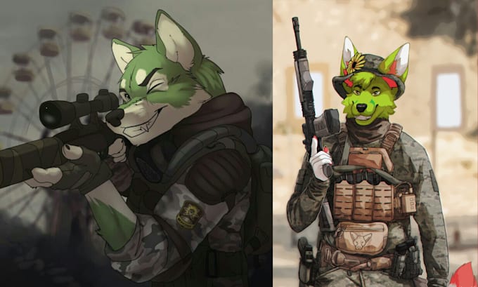 Draw furry reference sheet, furry art oc, fursona character, furry nsfw ...