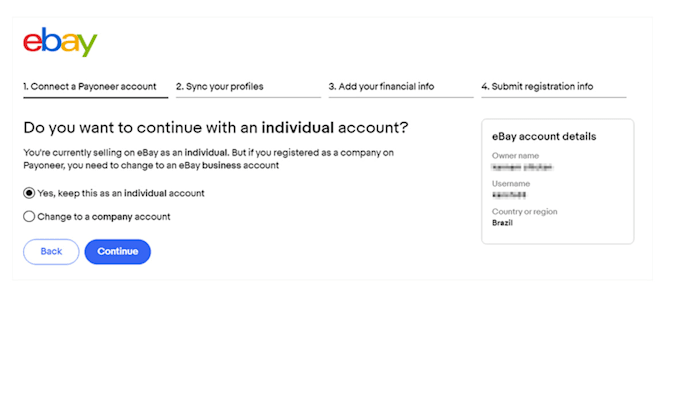 Set up create ebay individual or business seller account by Asadali3345 ...