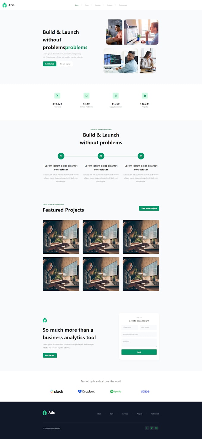 Be Your Front End Web Developer Using React Js By Bdshihab Fiverr