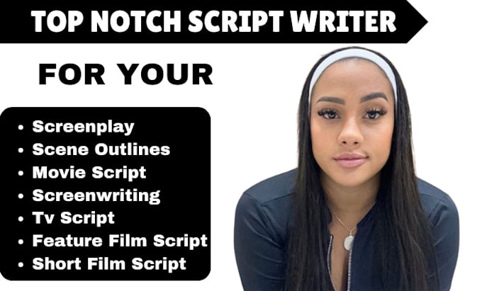 Write movie script screenplay screenwriting feature film script tv series by Story_script | Fiverr