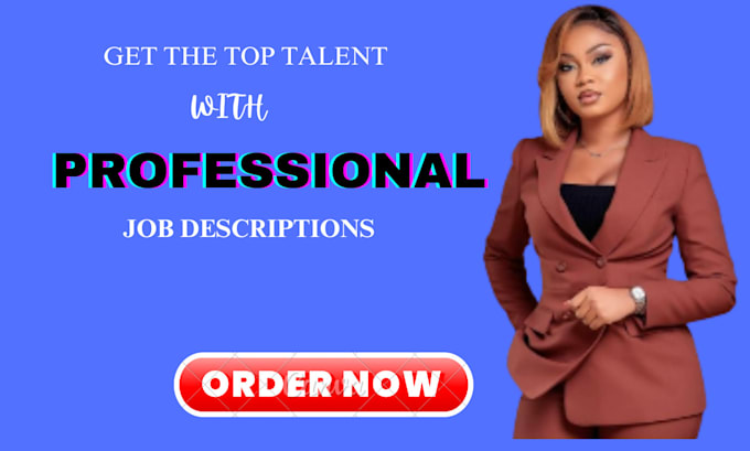 Create a perfect job description, job posting and offer letter for any ...